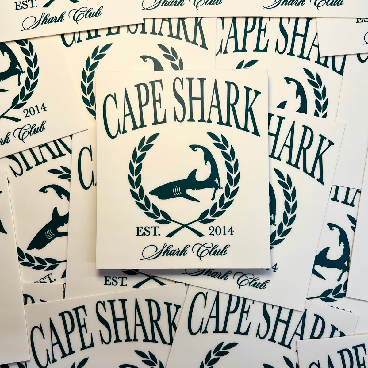 Shark Club Sticker – Cape Shark