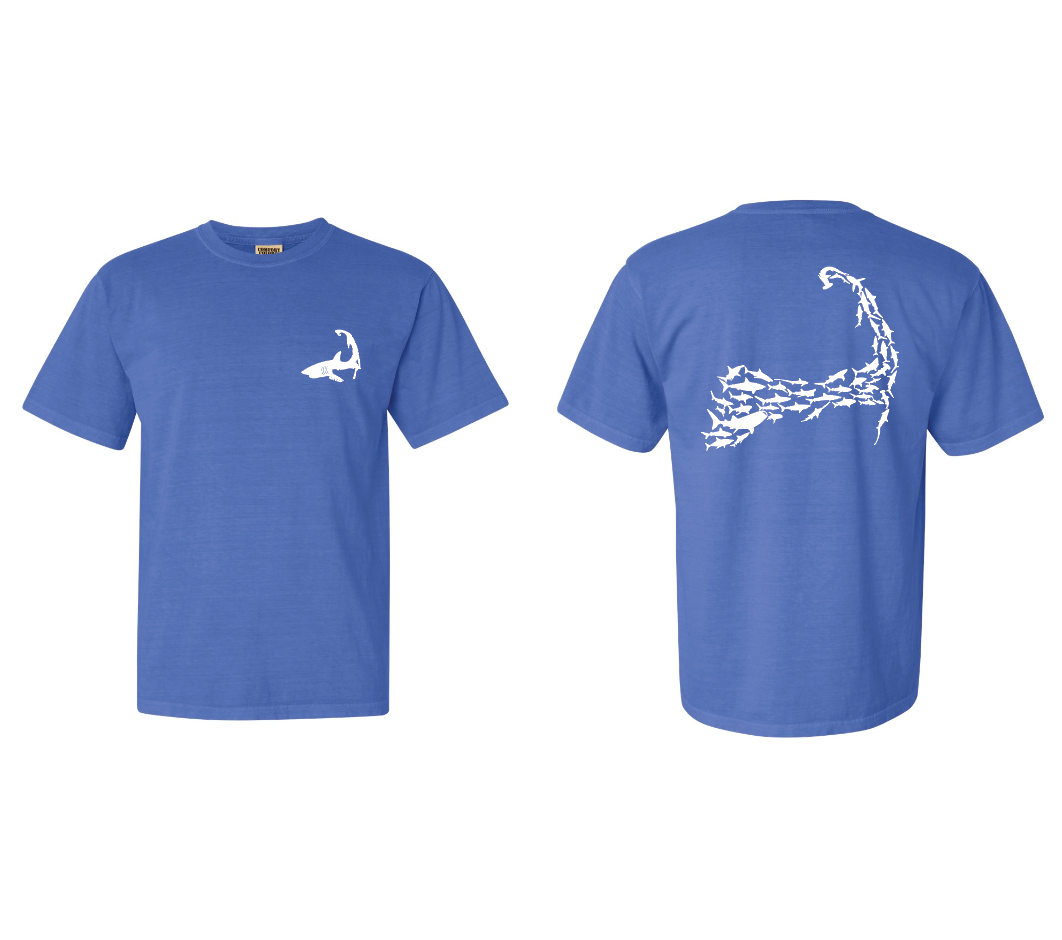 Cape Cod Sharks - Unisex Flo Blue T-Shirt – Cape Shark