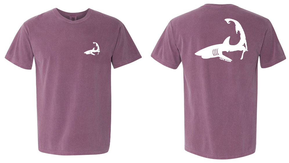 Shark - Unisex Wine T-Shirt – Cape Shark